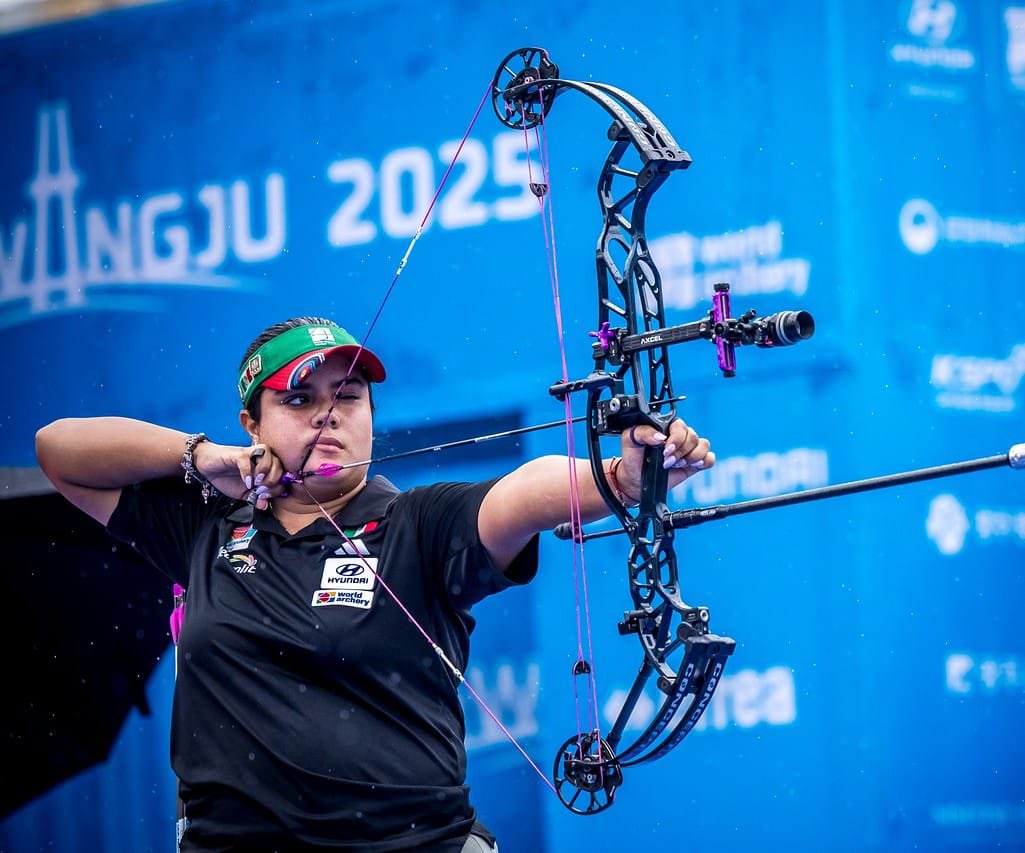 ¡La mejor del mundo es mexicana! Andrea Becerra y su histórico campeonato mundial en Tiro con Arco