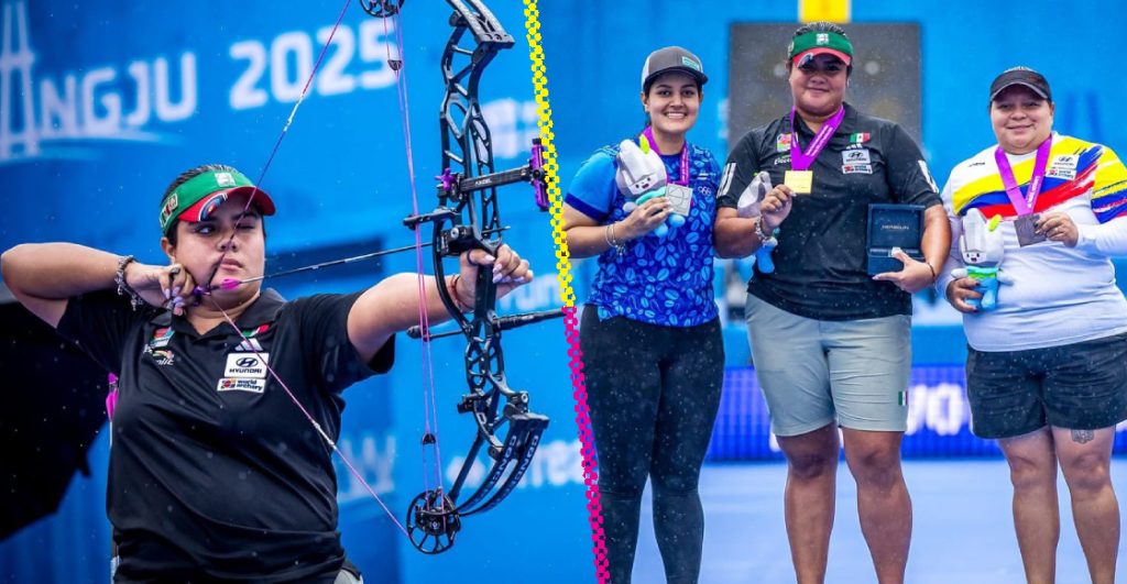 ¡La mejor del mundo es mexicana! Andrea Becerra y su histórico campeonato mundial en Tiro con Arco
