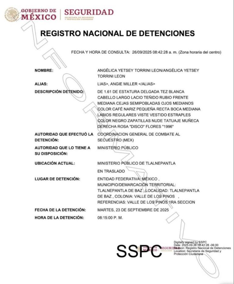 Angie Miller fue detenida, podría estar relacionada con el asesinato de ...