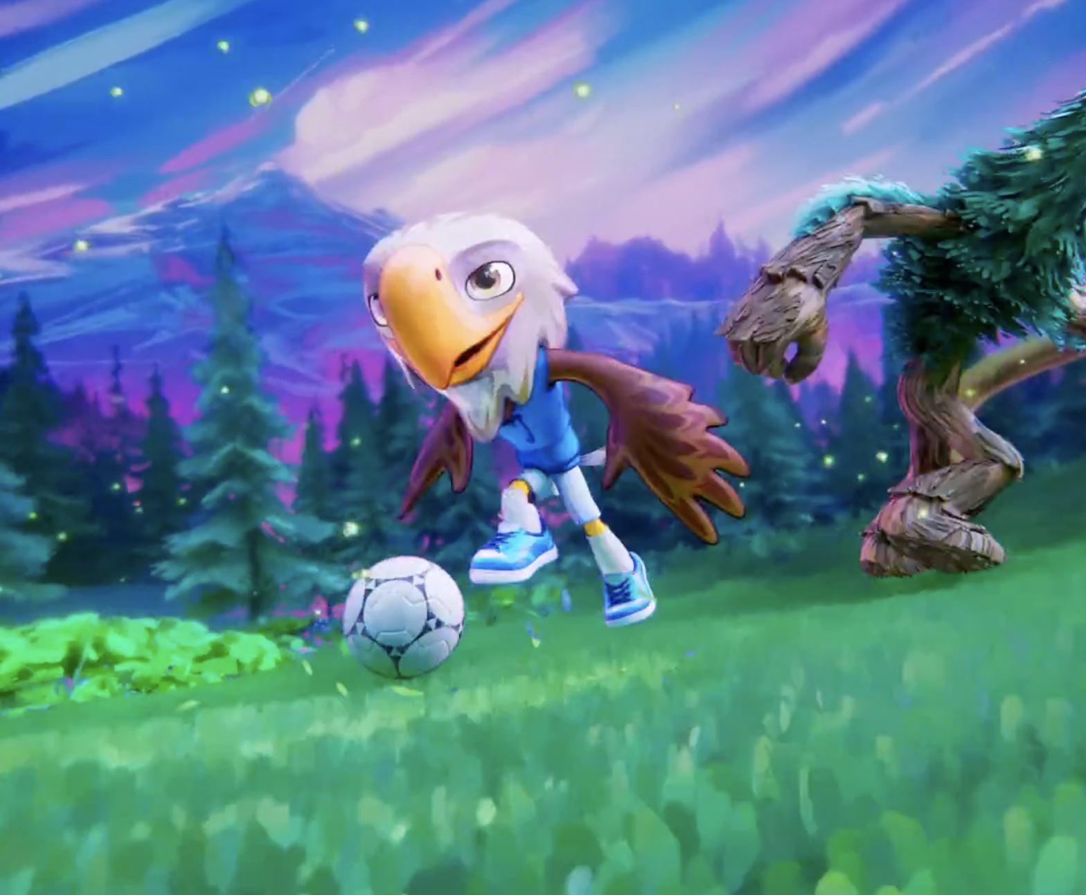 Ellos son Zayu, Maple y Clutch las mascotas del Mundial 2026
