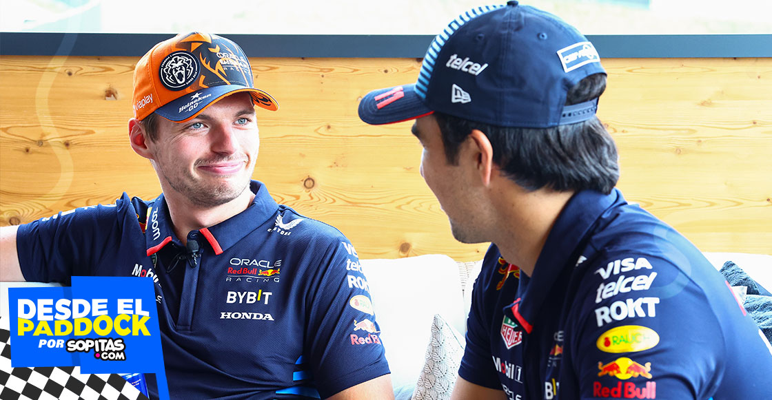 Max Verstappen, el más feliz con el regreso de Checo a Fórmula 1