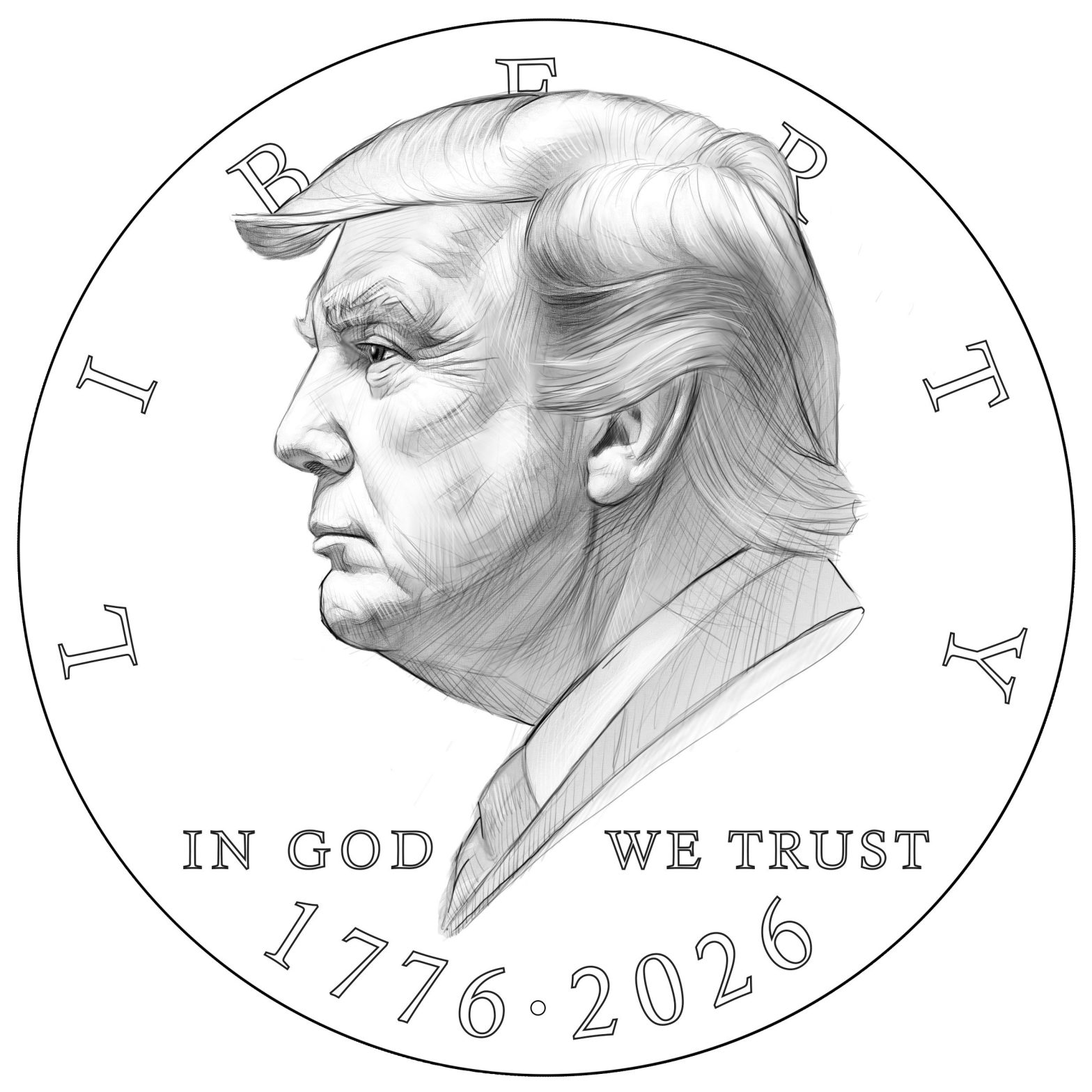 No fake: Donald Trump será inmortalizado en monedas de un dólar