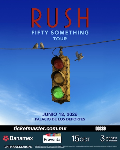 La leyenda aún vive: ¡Rush regresa a México! – MG NOTICIAS