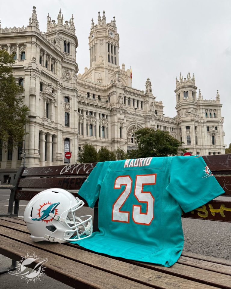 ¿Dónde ver el Commanders vs Dolphins que se juega en Madrid?