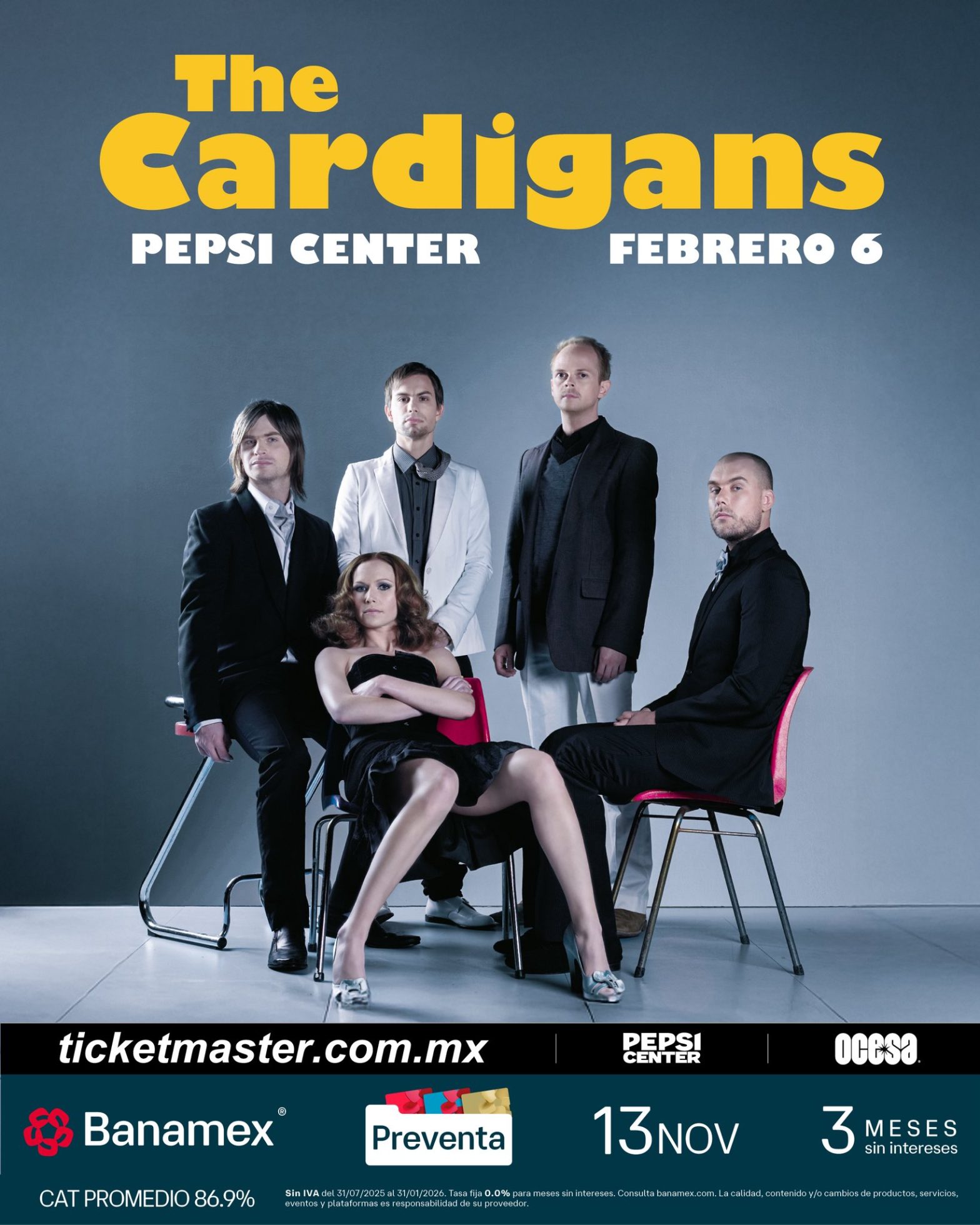 ¡The Cardigans regresan a México! Checa toda la información