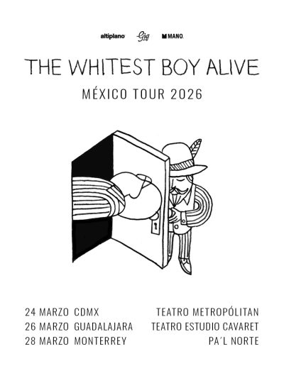 ¡The Whitest Boy Alive tendrá tres fechas en México!