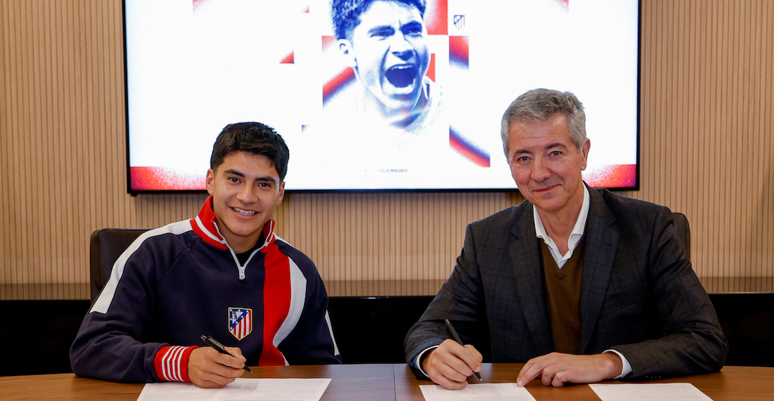 El mexicano Obed Vargas firma con el Atlético de Madrid