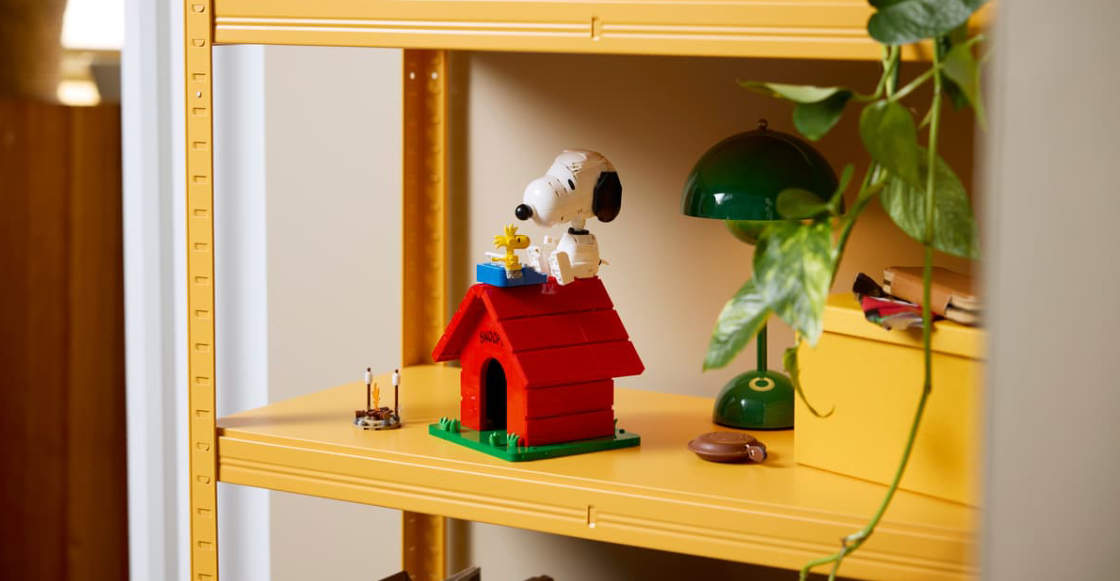 ¡Snoopy llega a LEGO con todo y su casita roja!