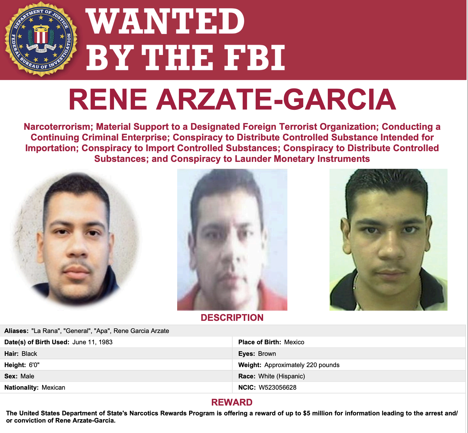 ¿Quién es ‘La Rana’ y por qué Estados Unidos lo acusa de narcoterrorismo?