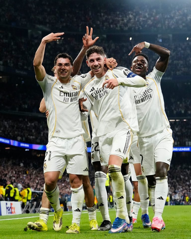 Real Madrid golea al Manchester City con tres goles de Valverde en la ...
