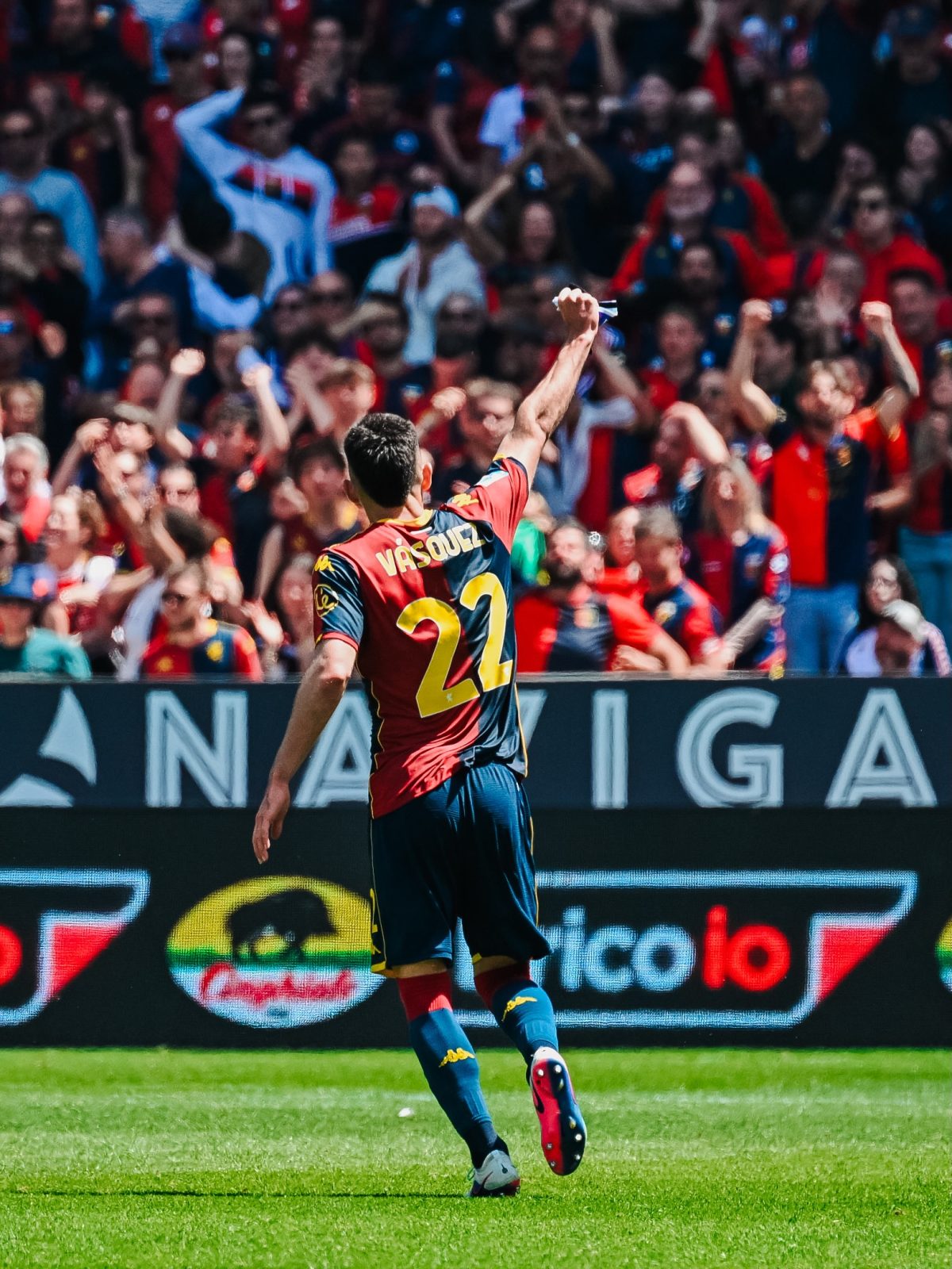 Johan Vásquez: Un gol y un festejo que son una declaratoria de amor al ...