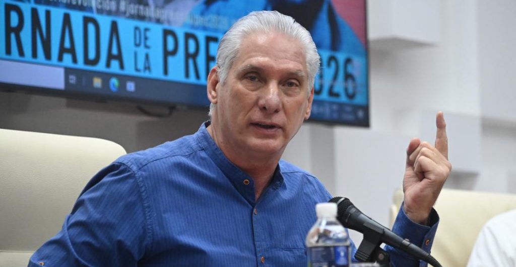 Estados Unidos anuncia nuevas sanciones contra el presidente de Cuba