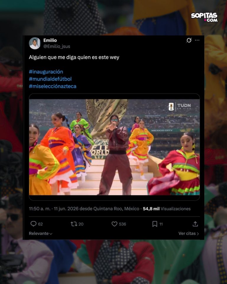 Las reacciones y memes a la inauguración del Mundial 2026